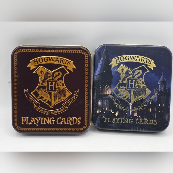 Warner Bros. | Toys | 2 Harry Potter Hogwarts Deck Of Playing Cards In ...